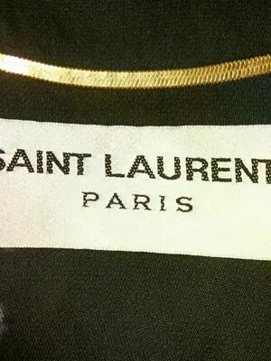 Saint Laurent Animal-print Silk Mini Dress