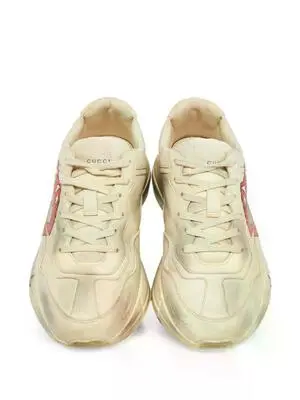 Gucci Rhyton Logo Print Sneakers