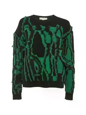 Stella McCartney Green Crew Neck Sweater