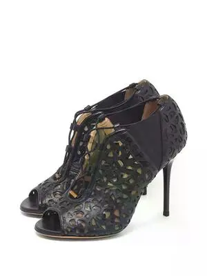 JIMMY CHOO Kalipso Laser-cutout Ankle Boots