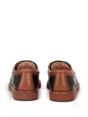 TOD'S Panelled Leather Derby Shoes