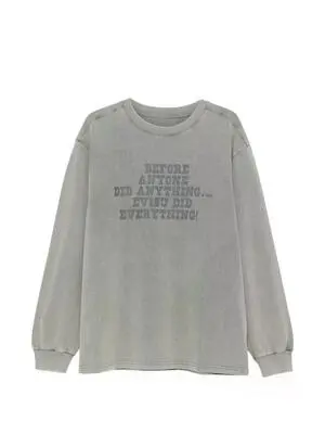 EVISU Printed Long-sleeve T-shirt