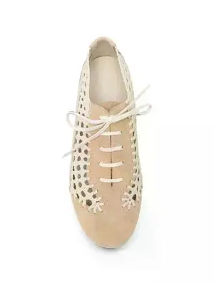 Hereu Woven Leather Sneakers
