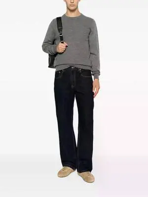 SERGIO MORETTI FIRENZE Long-sleeve Crew Neck Sweater