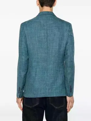 Tagliatore Double-breasted Peak-lapel Blazer