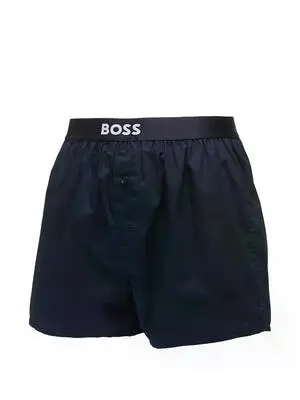 Hugo Logo-waistband Boxer Shorts
