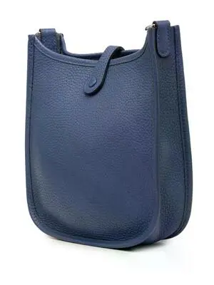 Hermès 2019 Clemence Evelyne 16 Amazone Crossbody Bag - Blue