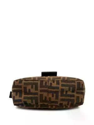 Fendi Zucca Canvas Shoulder Bag
