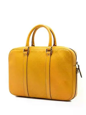 Gucci Diamante Bright Leather Business Bag