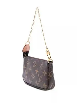LOUIS VUITTON Monogram Mini Pochette Accessoires Handbag