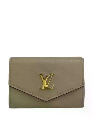 LOUIS VUITTON 2021-2026 Calfskin Lockmini Wallet Small Wallets