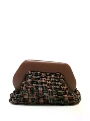 THEMOIRE Bios Clutch Bag - Brown