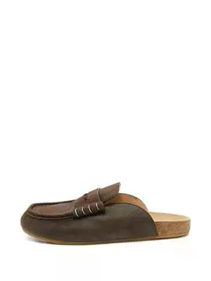 JW Anderson Suede Loafers - Brown