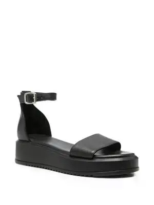 SERGIO MORETTI FIRENZE Buckle-fastening Sandals - Black