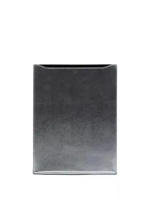 Celine Grained Calfskin Tablet Sleeve - Silver