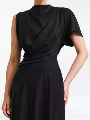 GEMY MAALOUF Draped Cut-out Gown