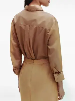 TWP Sheer Button-up Shirt
