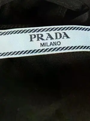 Prada Spaghetti Strap Cropped Top