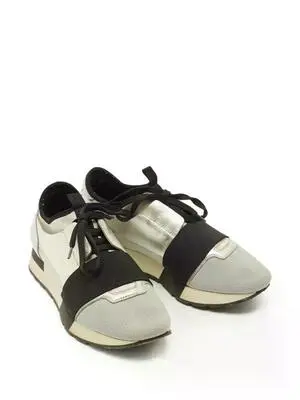 Balenciaga Race Runner Low-top Sneakers - Grey