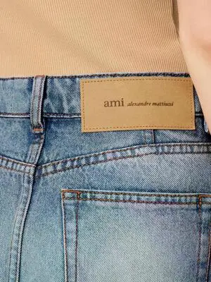 AMI Paris A-line Cotton Skirt