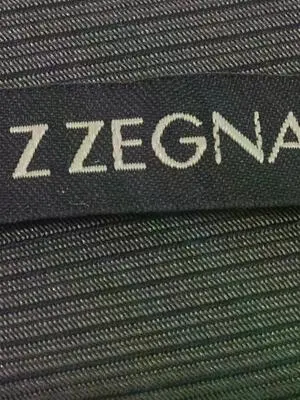 Ermenegildo Zegna Striped Neck Tie - Grey