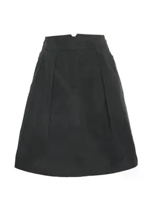 LOUIS VUITTON Pleated Mini Skirt - Black