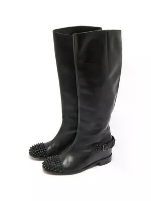CHRISTIAN LOUBOUTIN Egoutina Knee Boots