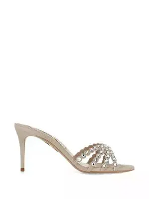 AQUAZZURA Aquazzura Tequila Crystal Embellished Sandals