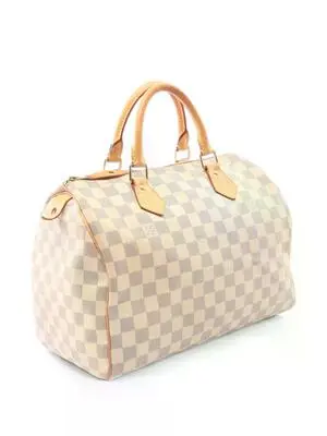 LOUIS VUITTON Damier Azur Speedy 30 Tote Bag