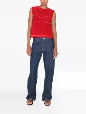 Tory Burch Mesh Knit Top