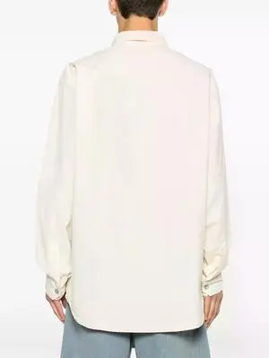Stone Island Logo-embroidered Shirt