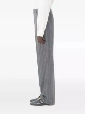 Valentino Garavani Wool Pinstripe Tailored Trousers