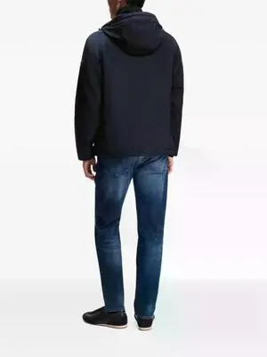 BOSS Water-repellent Hooded Jacket - Blue