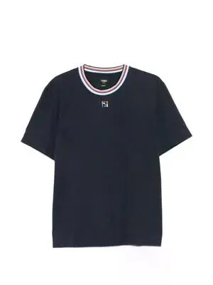 Fendi Ff-embroidered T-shirt