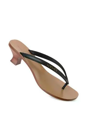 Versace Sophie Heeled Thong Sandals