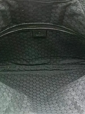 Gucci Pebbled Calfskin Bamboo Hobo Bag