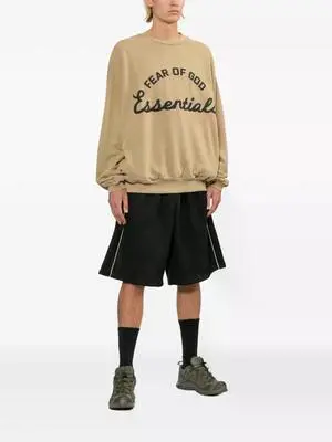 ESSENTIALS Logo-print Crew Neck Sweater