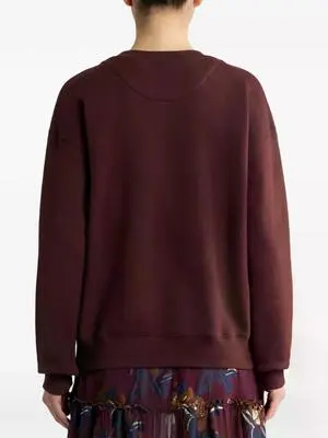 Etro Cotton Sweatshirt With Pegaso Print