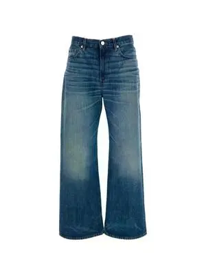 HAIKURE Winny Faded Wide-leg Jeans - Blue