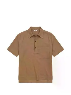 HEVO Short-sleeve Chest-pocket Shirt - Neutrals