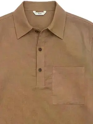 HEVO Short-sleeve Chest-pocket Shirt