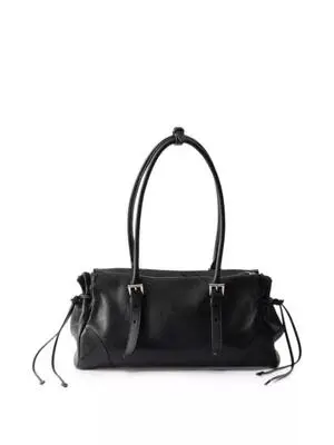 Prada Bonnie Medium Antiqued Leather Tote Bag