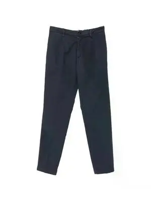 VELA SHOP Belt-loop Trousers - Blue