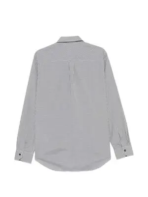 Paul Smith Gingham-check Buttoned Shirt - Grey