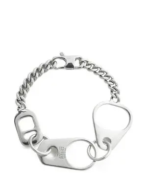 MAISON MARGIELA Bottle Cap Link Bracelet - Silver