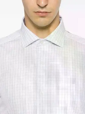 VELA SHOP Checked Long-sleeve Shirt