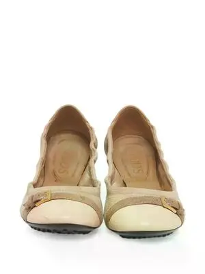 TOD'S Cap-toe Ballet Flats