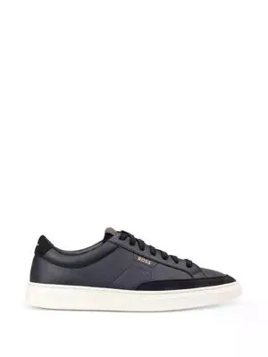BOSS Logo Detail Sneakers - Blue