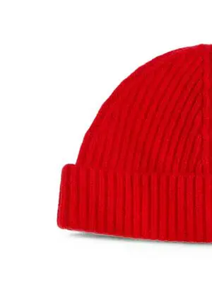 JIL SANDER Ribbed Wool Hat