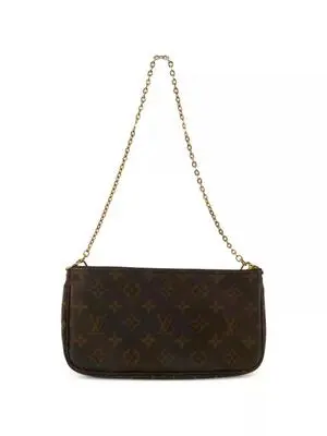 LOUIS VUITTON Multi Pochette Accessoires Monogram Shoulder Bag - Brown